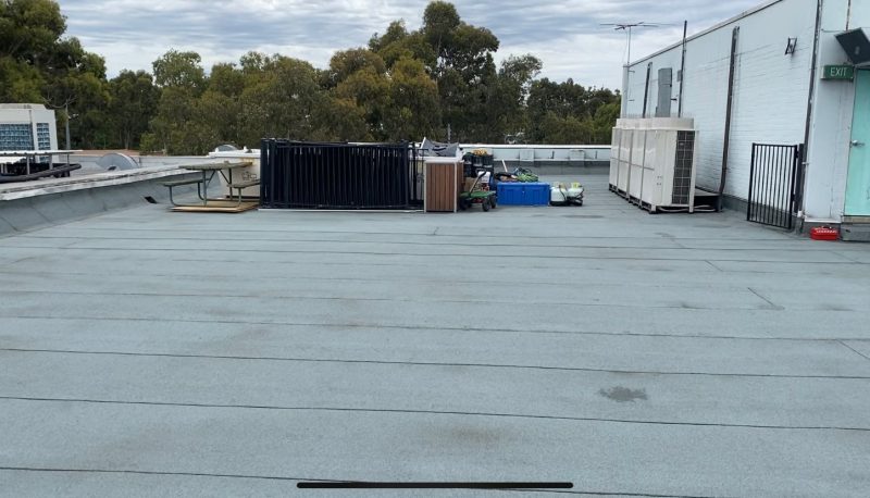 Land & Housing Office – Reseal of Office Building Rooftop – Multi TRADE Solutions